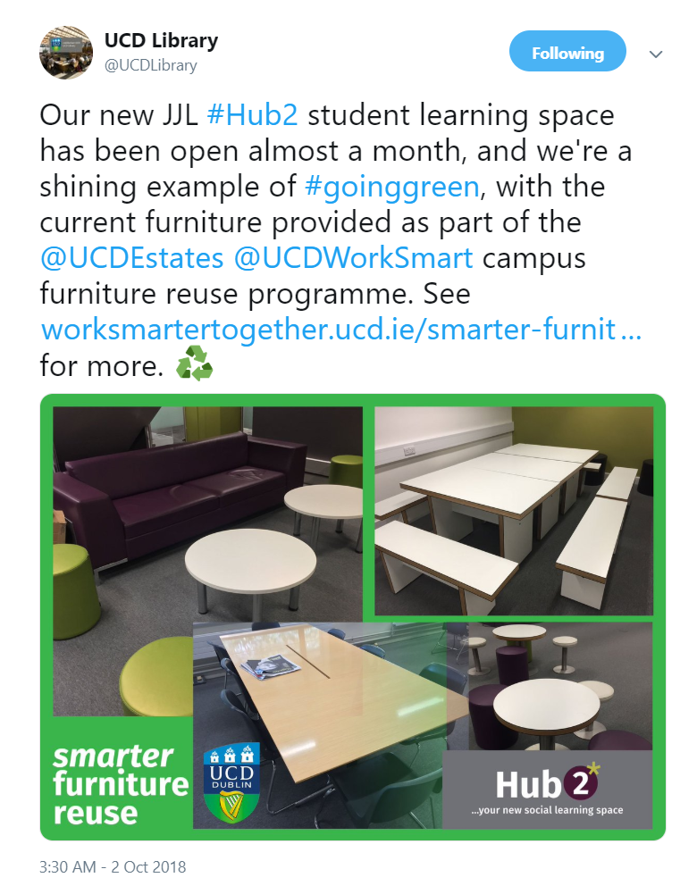 UCD Warp It (Waste Action Reuse Portal) – Work Smarter Together